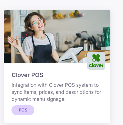 Clover Integration