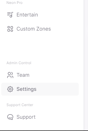 Access your invoices on Neon Dashboard