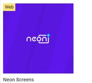 Download the Neon app on Samsung TV